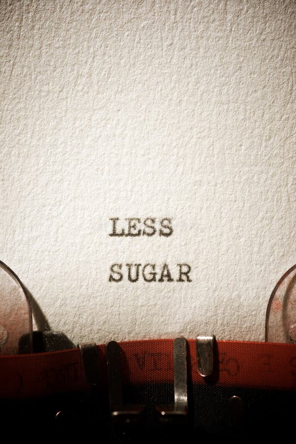Less sugar concept stock image. Image of stop, prevention - 268497943