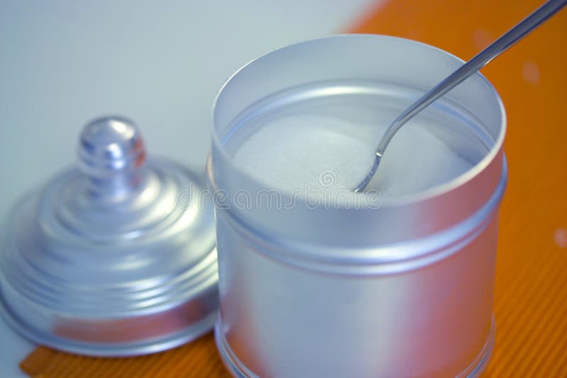 Sugar container stock image. Image of sweet, soft, white - 6003391