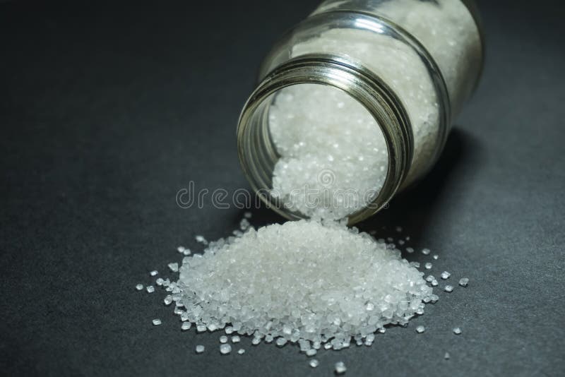 Sugar Contains a Lot of Carbohydrates Stock Image - Image of ...