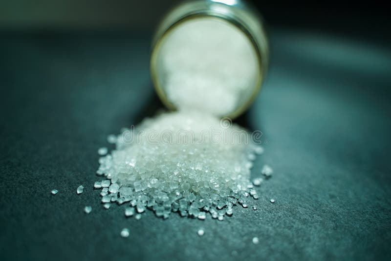 Sugar Contains a Lot of Carbohydrates Stock Image - Image of sugar ...