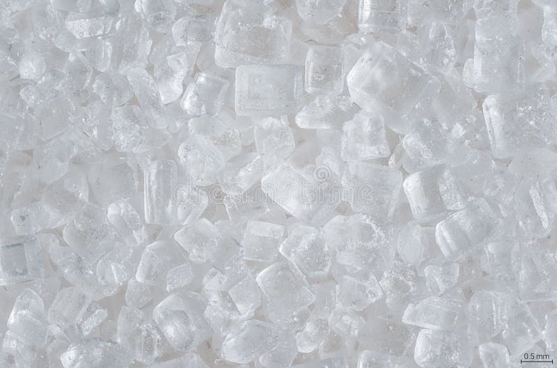 Sugar Crystals Under Microscope, 4x Magnification - Abstract Science ...