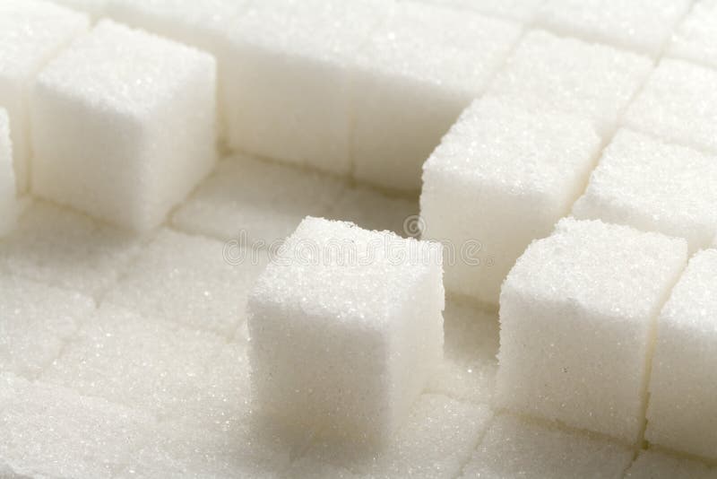 Sugar dunes stock image. Image of cube, macro, snow, strew - 18154133