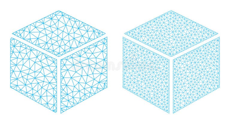 Polygonal Sugar Cube Vector Stock Illustrations – 66 Polygonal Sugar ...