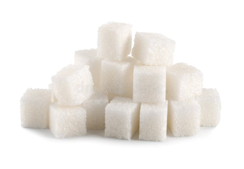 Sugar cube isolated stock photo. Image of objects, group - 18599146