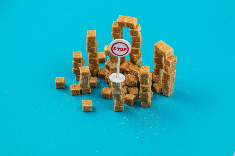 Sugar Cube Structures with a Stop Sign Create a Playful Environment ...