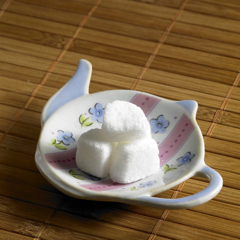 Sugar cubes stock image. Image of indoors, china, still - 12439515