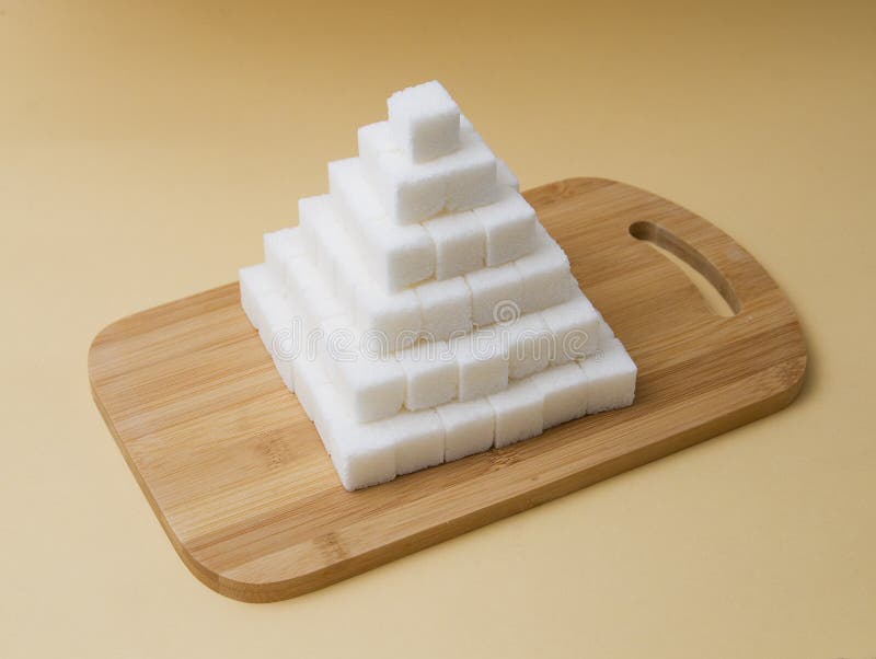 Sugar cubes pyramid stock image. Image of shapes, cooking - 17384809
