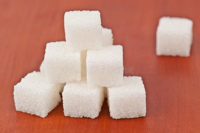 Sugar cubes stock image. Image of pyramide, macro, kitchen - 42068477