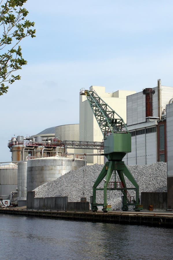 Sugar factory stock image. Image of groningen, canal - 20839783