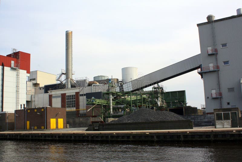 Sugar factory stock image. Image of groningen, canal - 20839783