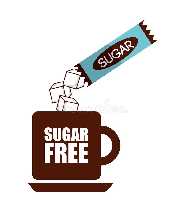 Sugar free stock vector. Illustration of health, food - 51608221