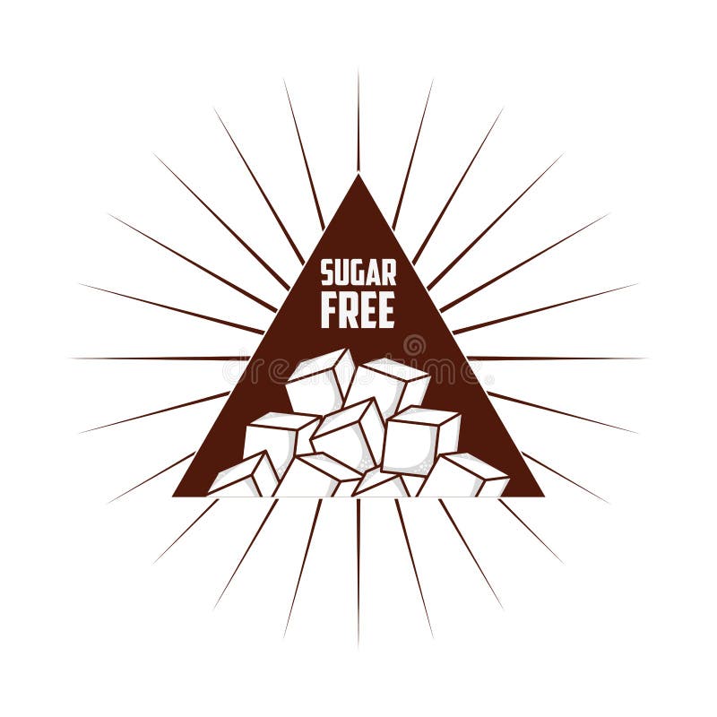 Sugar free design stock vector. Illustration of diet - 63088953