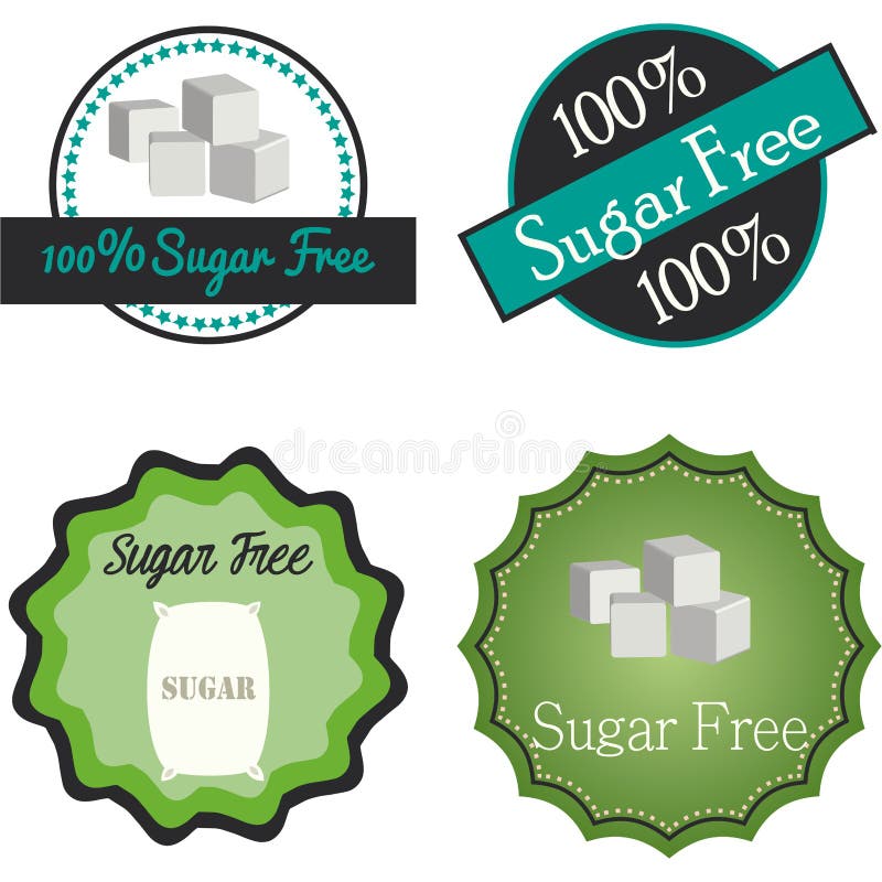 Sugar free stock illustration. Illustration of group - 55610074