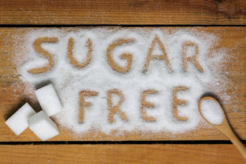 A Sugar Free Word with Background Stock Image - Image of calorie, diet ...