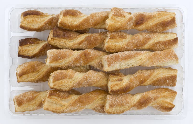 Sugar glazed pastry sticks stock photo. Image of transparent - 18483594