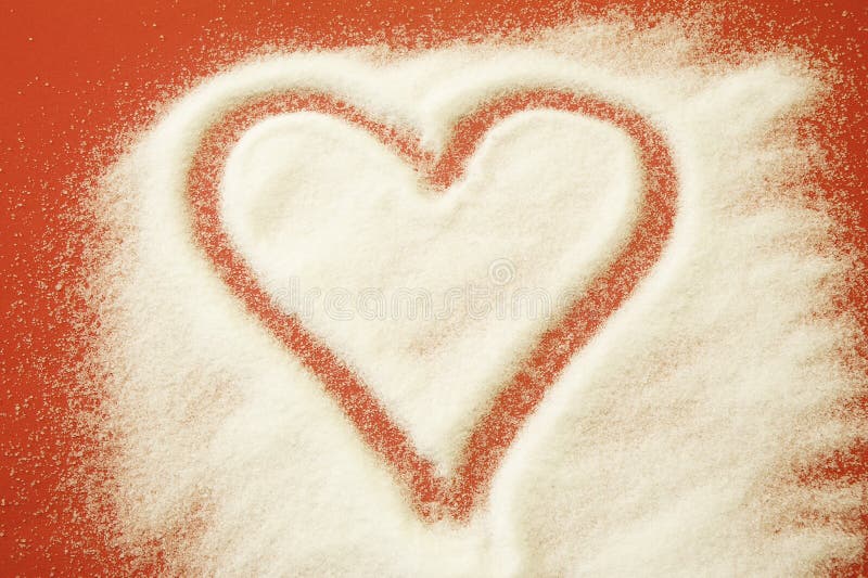 Sugar Heart stock photo. Image of symbol, valentine, closeup - 22810602