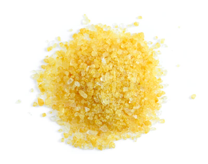 Sugar in White Bowl Isolated on White Background Stock Photo - Image of ...