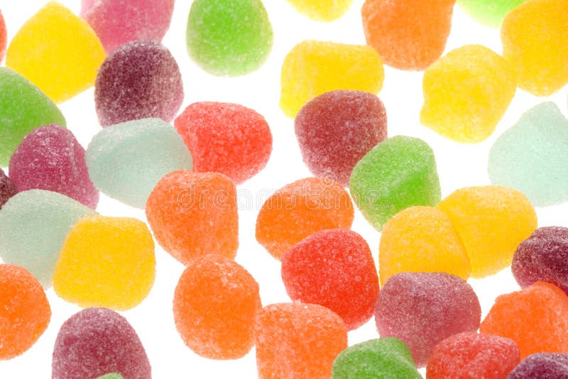 Sugar Jelly Macro stock image. Image of orange, jube, confection - 5864309