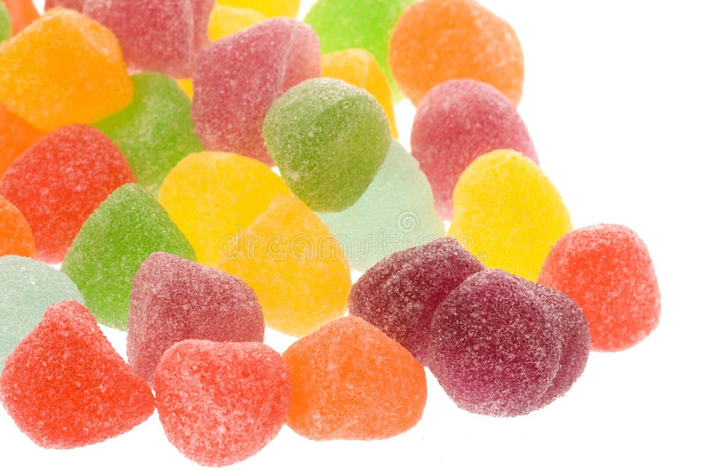 Sugar Jelly Macro stock image. Image of pastille, flavours - 5864333
