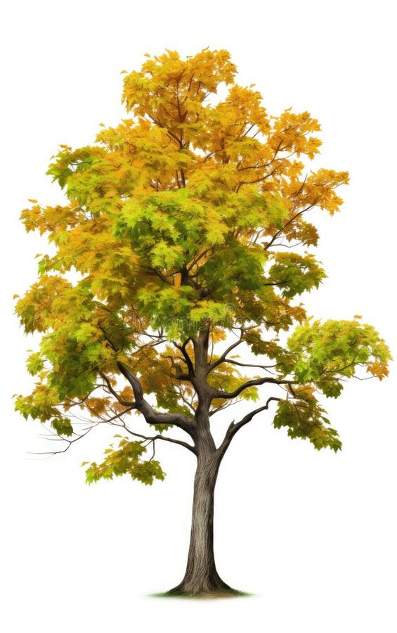 Sugar Maple Tree Drawing