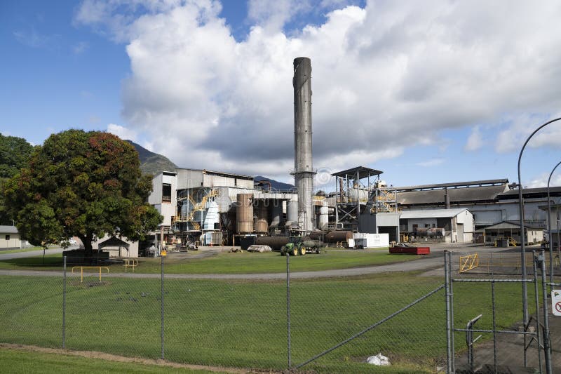 Sugar Mill at Gordonvale, North Queensland, Australia. Editorial Image ...