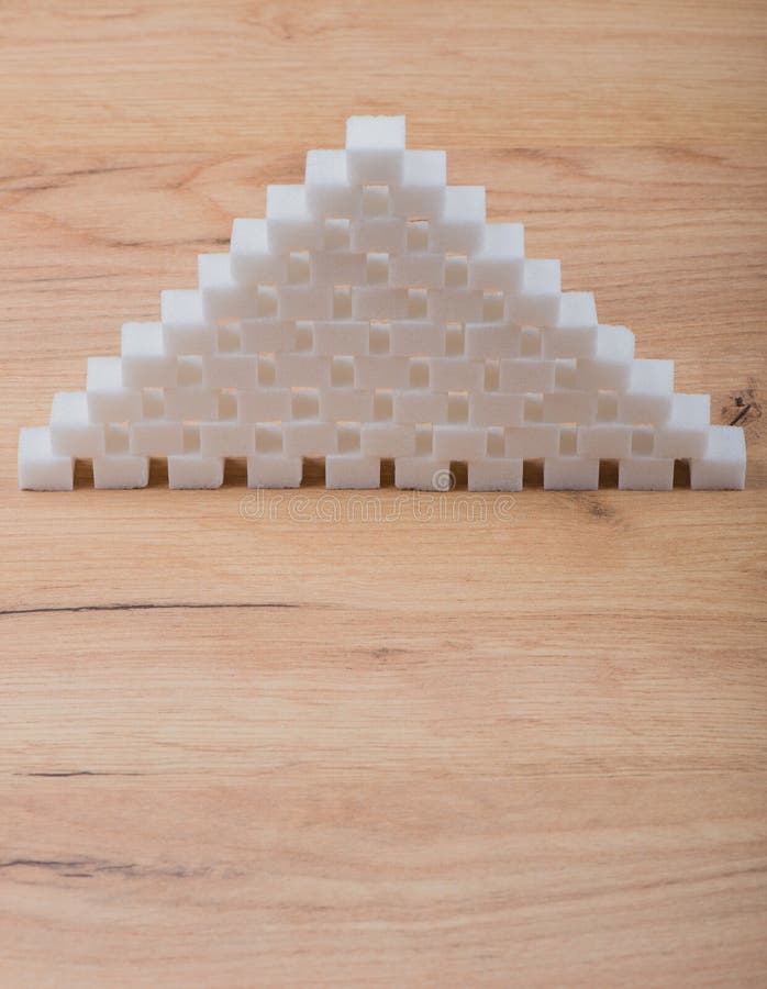 Sugar Piled on a Wooden Board Stock Image - Image of food, exemptly ...