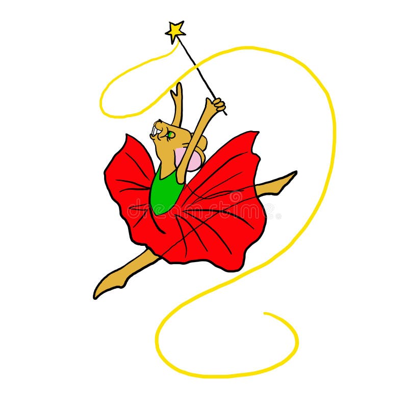 Sugar Plum Mouse stock illustration. Illustration of mouse - 11750962