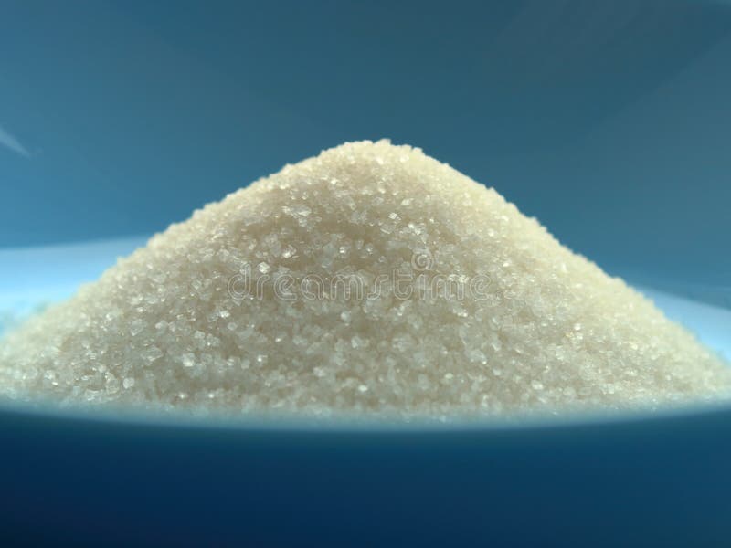 Sugar Sand in a Plate Texture Stock Photo - Image of health, pile ...