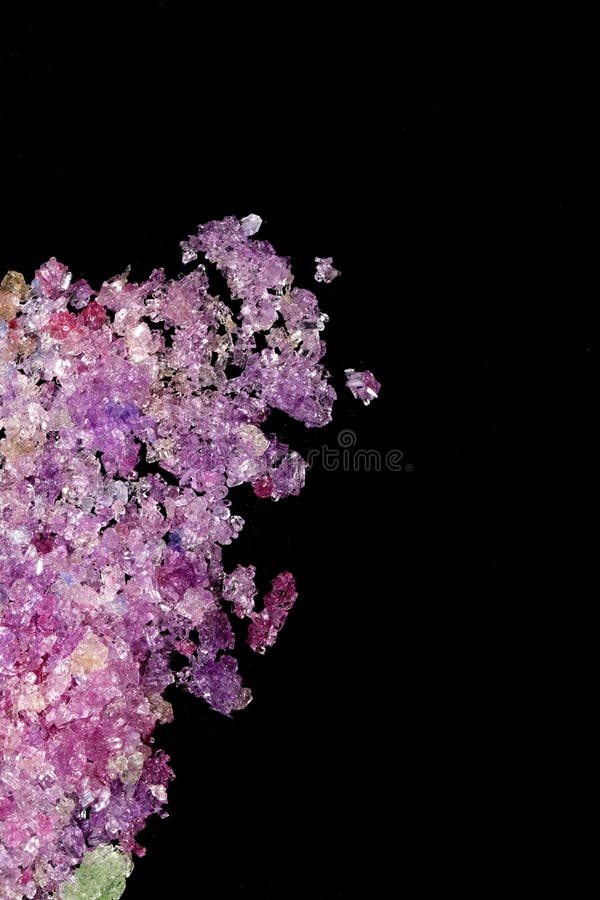 Sugar Sat Crystal Healing Vibrant Clittering Shard Close Up Molecule on ...