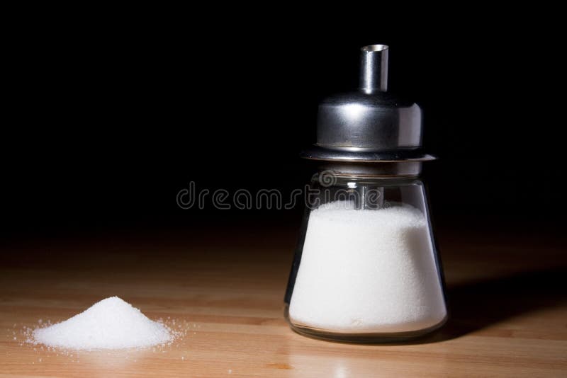 Sugar shaker stock image. Image of glass, transparent - 20647193