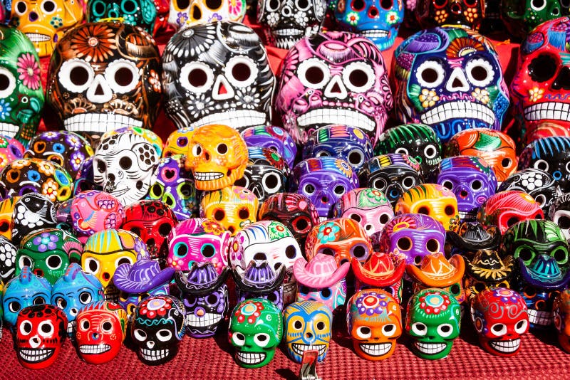 Sugar skulls editorial photography. Image of faith, craftsman - 72863847