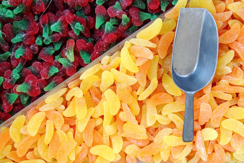 Sugar soft jelly candies stock image. Image of tasty - 29386815