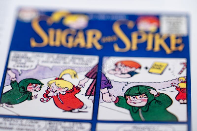 Sugar and Spike from a Comic Book. Editorial Photo - Image of costume ...