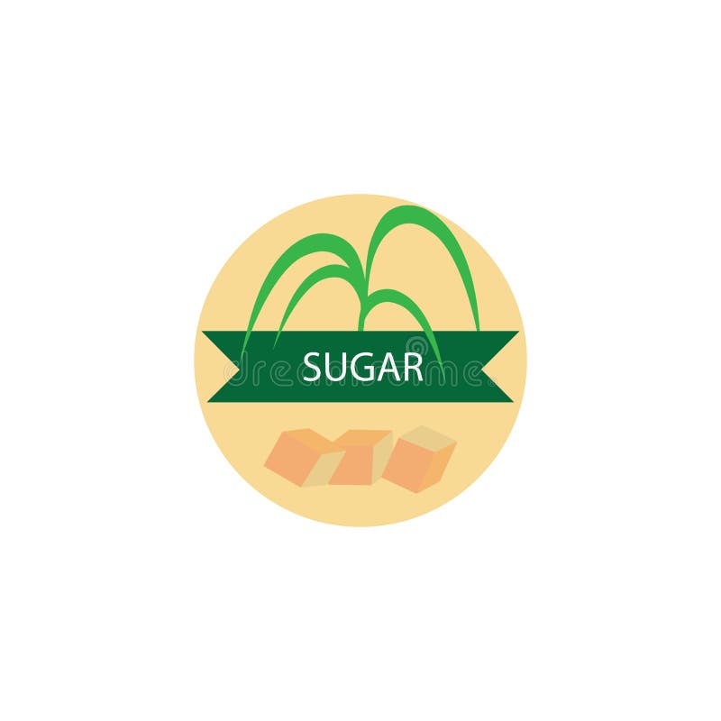 Sugar, Sugar Cane Logo Vector Stock Vector - Illustration of stick ...