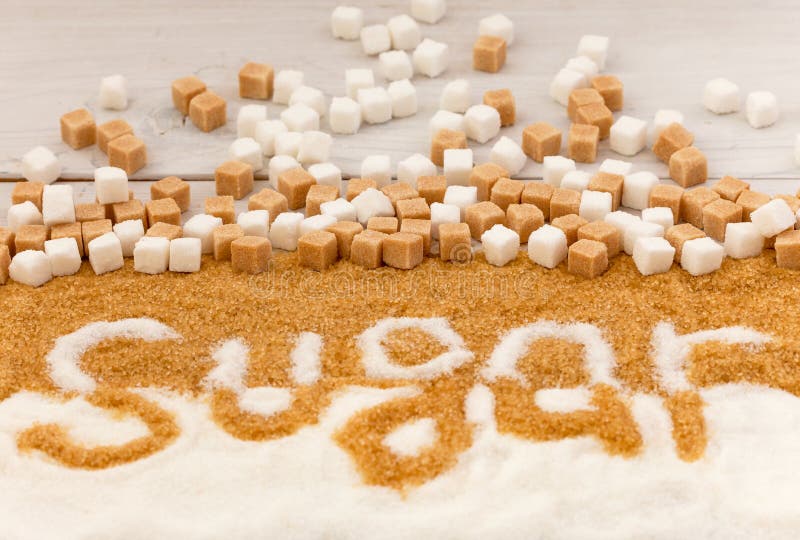 Sugar Sweet Food Ingredient Stock Photo - Image of calories, candy ...