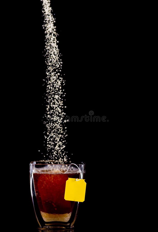 Sugar and tea stock photo. Image of sugar, pour, beverage - 9476632