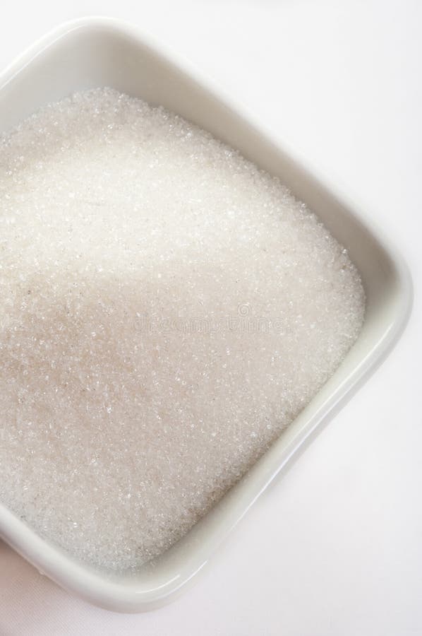 Sugar on white background stock image. Image of cube - 61393289