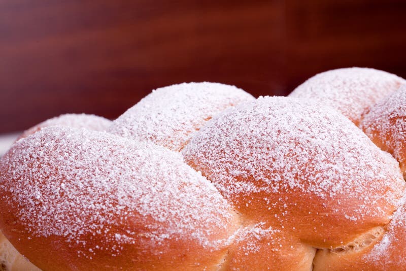 Sugared yeast bread stock image. Image of isolated, holiday - 30969987