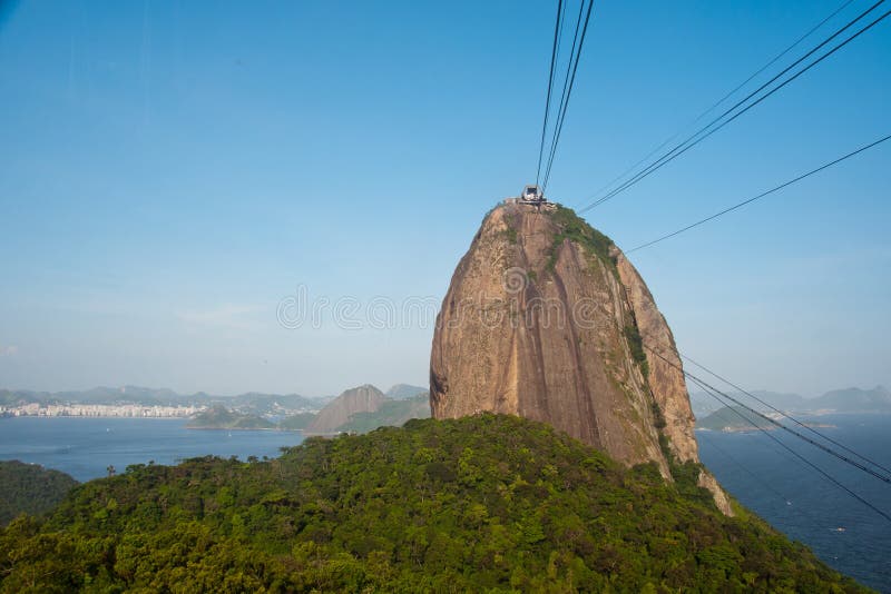 Sugar Loaf Mountain, Rio De Janiero, Brazil Stock Photo - Image of ...