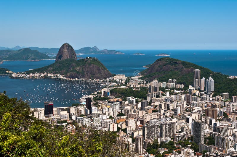 Sugarloaf Mountain, Rio De Janeiro, Brazil Stock Image - Image of ...