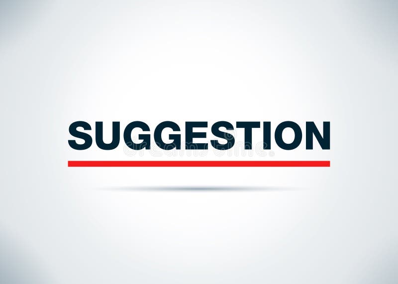 Suggestion Abstract Digital Banner Yellow Background Stock Illustration ...