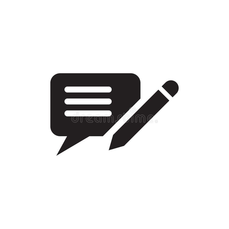 Suggestion Vector Icon Logo Design Stock Vector - Illustration of ...