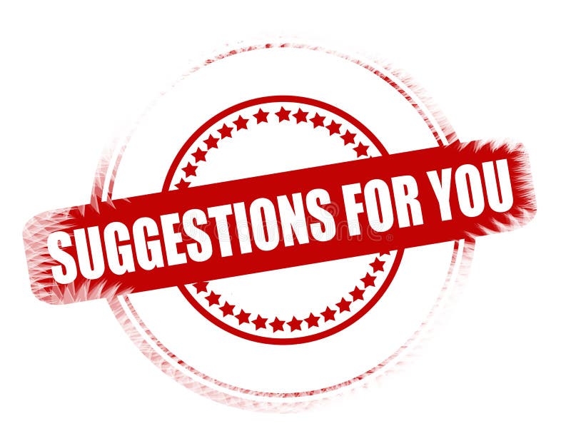 Suggestions for you stock illustration. Illustration of rectangular ...