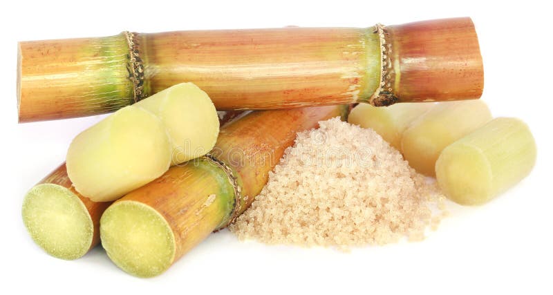 Suikerriet met suiker stock foto. Image of eetbaar, ingrediënt - 64531984
