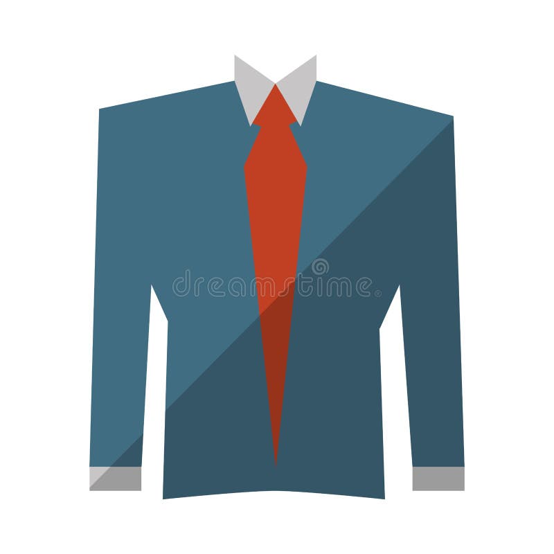Suit Elegant Male Isolated Icon Stock Vector - Illustration of tuxedo ...