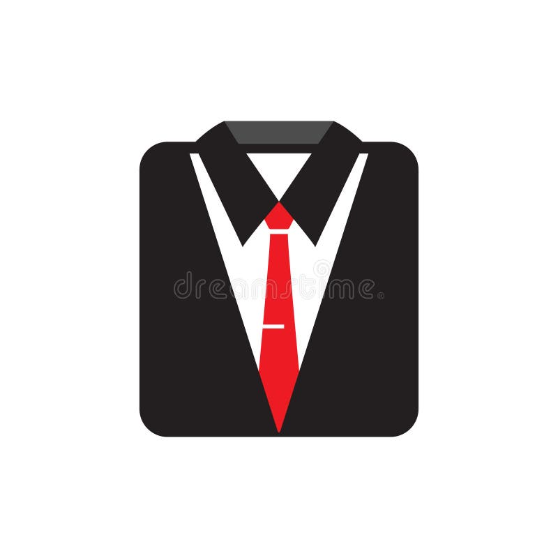 Suit Icon Graphic Design Template Vector Stock Vector - Illustration of ...