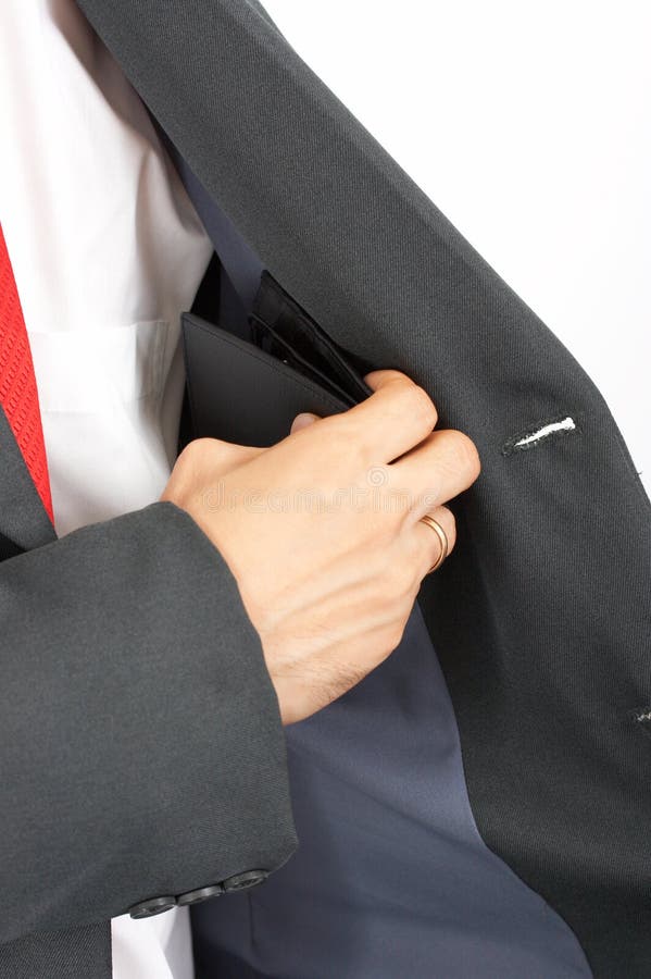 Suit Pocket Picture. Image: 3983741