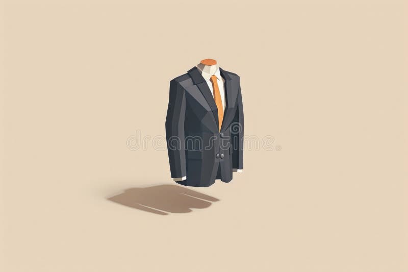 A Suit and Tie Hung Up on a Clothes Rack Stock Photo - Image of rack ...
