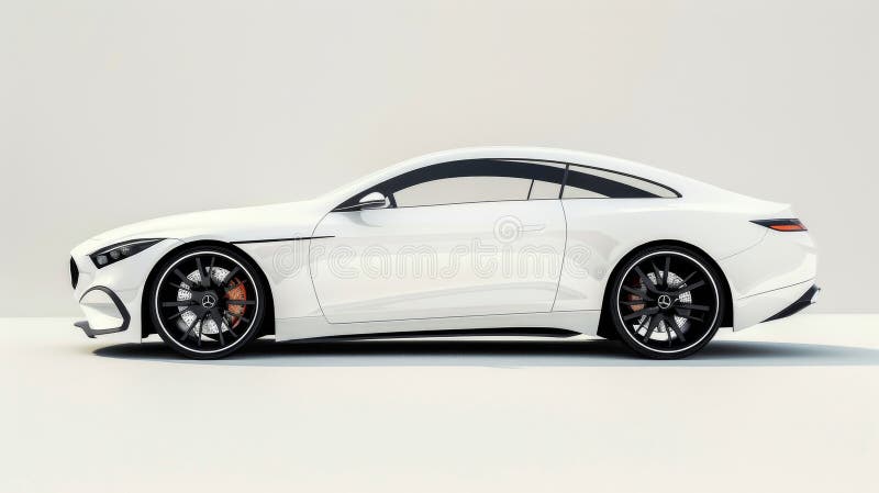 Suitable for Advertising and Design Concepts - Modern Sedan Side View ...