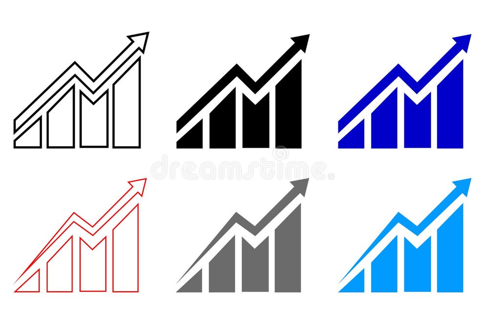 Decent Work and Economic Growth Icon Stock Vector - Illustration of ...